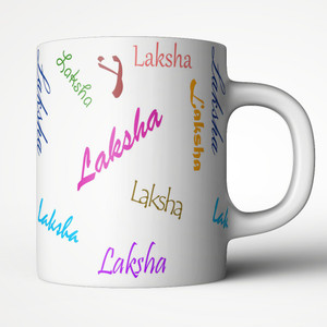 Abaronee Laksha in name style2 Ceramic Coffee Mug Price in India - Buy ...