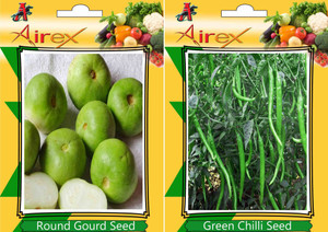 Airex Round Gourd, Green Chilli Seed Price in India - Buy Airex Round ...