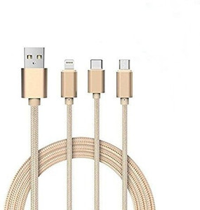oms zone Micro USB Cable 2 A 1.2 m 3 in 1 USB Cable - oms zone ...