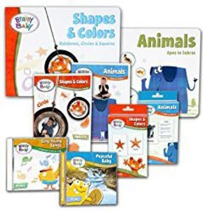 Brainy Baby Shapes, Colors And Animals Dvd, Flashcards, Board Book And ...