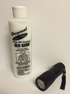 GLO GERM Glogerm 8 Oz Kit With Flash Light Black Light Price in India ...