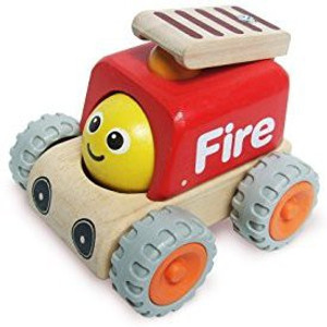 Wonder World Smiley Fire Engine Push Toy Price in India - Buy Wonder ...