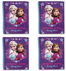 Generic Disney Frozen Elsa And Anna Spiral Notebook 4 Pack Price in ...