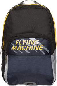 FLYING MACHINE Elegant Youth 18 L Laptop Backpack Blue - Price in India ...