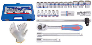 Digital Craft King Tony 24PC 1/2" DR. Socket and Wrench Set Socket Set ...