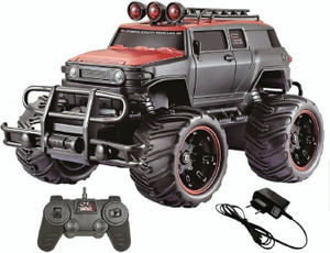 MousePotato 1:20 Hummer Rock Crawler Monster Truck Racing Car, Red - 1: ...