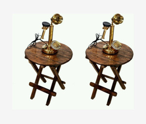 Sublime Arts Solid Wood Side Table Price in India - Buy Sublime Arts ...