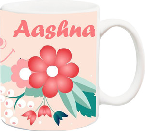 Stylotrendz Ideal Gift for Girl,Wife,GF,Sister,Mom- AASHNA Name Printed ...