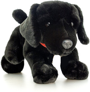 CIPS Cuddle Black Puppy Dog Stuffed Toy Soft Teddy Bear Plush Doll for ...