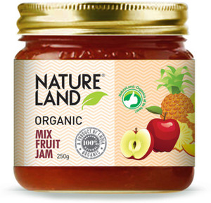 Natureland Organics Mix Fruit Jam 250 Gm Price in India - Buy ...