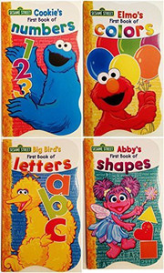 Sesame Street First Books Series; Big Bird'S Letters, Abby'S Shapes ...