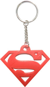 TESSERACT Superman Logo Red Keychain Key Chain Price in India - Buy ...