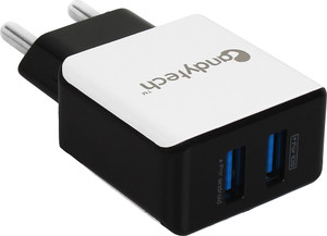 Candytech 1 A Wall Charger for Mobile with Detachable Cable - Candytech ...