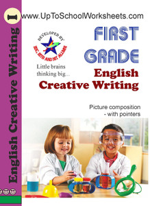 Class 1 English Creative Writing-CBSE/ICSE-With Answer Key-Picture ...