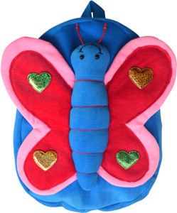 Flipkart.com | Funtastik Blue Butterfly Design Kids Play School Bag ...