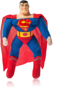 Dimpy Stuff Plush Toy- Superman Standing - 25 cm - Plush Toy- Superman ...