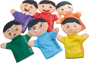 Cuddly Toys Emotion Hand Puppets Hand Puppets Price in India - Buy ...