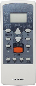 icooli Compatible OGeneral 151 AC Remote (Please Match The Image With ...