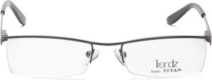 Titan Half Rim Rectangle Frame Price in India - Buy Titan Half Rim ...
