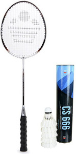 COSCO Combo of Two- One 'Cb 300' Badminton Racket and one Box 'CS 666 ...