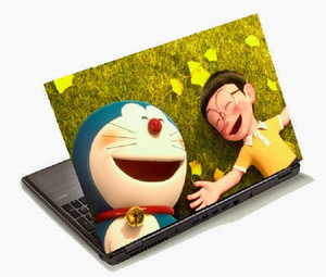 Richerbrand Doraemon & Nobita Laptop Sticker 15.6 inch-Laptop Skin-313 ...