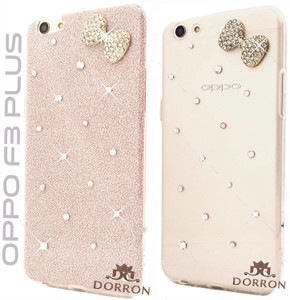 DORRON Back Cover for OPPO F3 Plus / F3Plus Stylish Bowknot Design ...