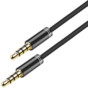VibeX AUX Cable 1.15 m Copper Braiding, Metal Braided ™ ARCHEER 3.5mm ...