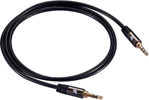 VibeX AUX Cable 2 m Copper Braiding, Metal Braided ™ Male to Male 3.5mm ...