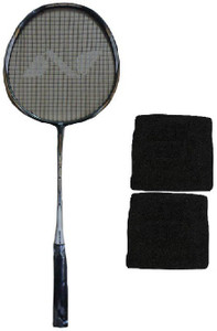 NIVIA Combo of Two- One 'K Laser- 500' Badminton Racket and One Pair of ...