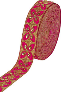 Aditya Laces Diamond Handwork Net Saree Falls Price in India - Buy ...