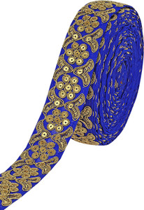 Aditya Laces Embroidery Cording Work Pure Silk Saree Falls Price in ...