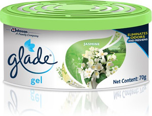 GLADE Jasmine Gel Air Freshener Gel, Refreshes Home for Up to 45 Days ...