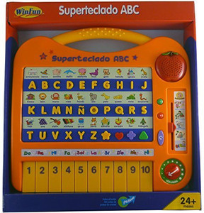 TOYLAND Spanish Alphabet Learning Toy - Superteclado Abc - Learning ...