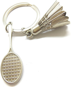 Kolossalz Badminton Metal Key ring & Keychain Bike Car Man Boys Key ...