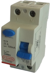 V-Guard RCCB DP25A100mA MCB Price in India - Buy V-Guard RCCB ...