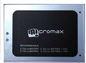 Micromax Mobile Battery For Micromax X801 Price in India - Buy Micromax ...