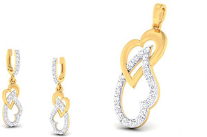 Amantran Jewels Alloy Gold-plated Gold Jewellery Set Price in India ...