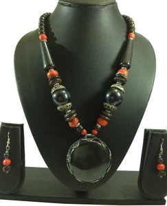 Shiv Kutumb Metal, Stone Black Jewellery Set Price in India - Buy Shiv ...