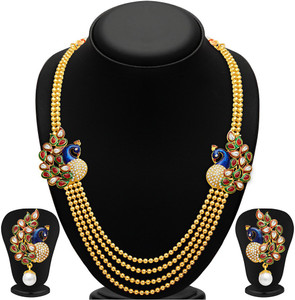 Sukkhi Alloy Gold-plated Gold Jewellery Set Price in India - Buy Sukkhi ...