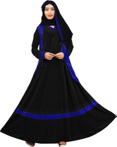 JUSTKARTIT Polyester Burqa With Hijab Price in India - Buy JUSTKARTIT ...