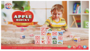 Ratnas EDUCATIONAL APPLE BLOCK FOR KIDS Price in India - Buy Ratnas ...