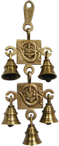 Divya Mantra Hindu Lucky Auspicious Symbol Vastu Om Ganesha Pure Brass ...