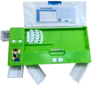 Flipkart.com | HickoryDickoryBox Ben 10 Double Door Jumbo Pencil Box ...
