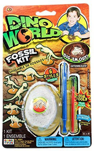 Dino World Fossil Kit With Real Tools, 3-Pack Price in India - Buy Dino ...