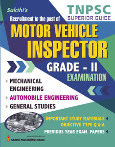 Tnpsc Motor vehicle Inspector Grade II Exam Book: Buy Tnpsc Motor ...