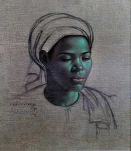 Basotho Girl - "Vladimir Tretchikoff Paintings Collection" - Premium ...