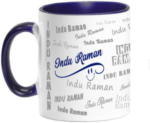 PrintAttic Me, Myself & I - Indu Raman Ceramic Coffee Mug Price in ...