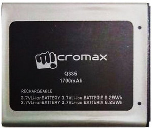 Micromax Mobile Battery For Micromax Q335 Price in India - Buy Micromax ...