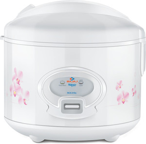 BAJAJ Majesty New RCX21 delux. Electric Rice Cooker with Steaming ...