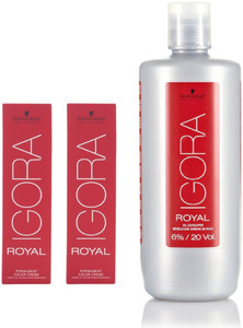 Schwarzkopf Igora Royal Permanent color crème 5-6 Light Brown Chocolate ...